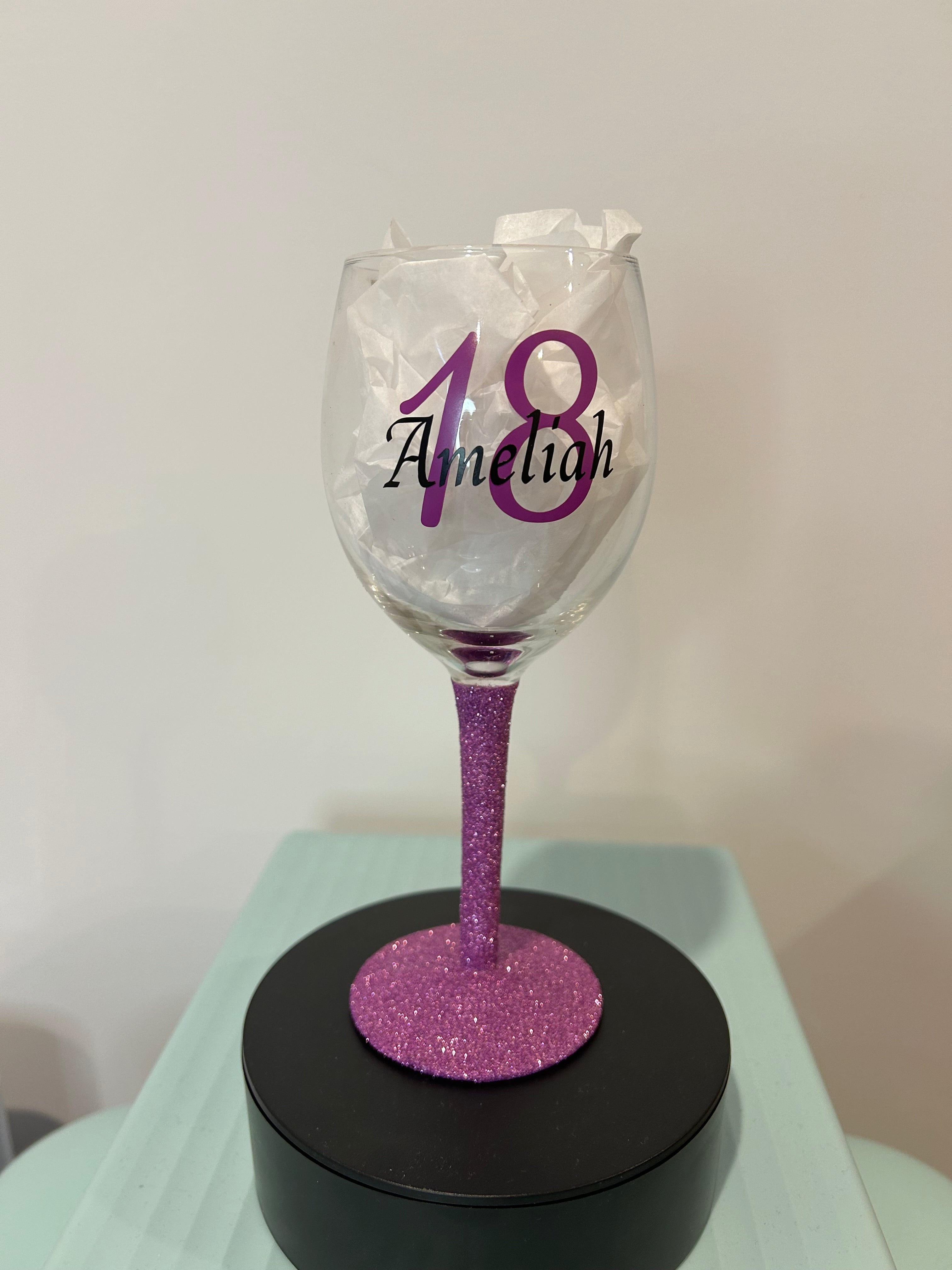 18th Birthday Glass – Lirady PC